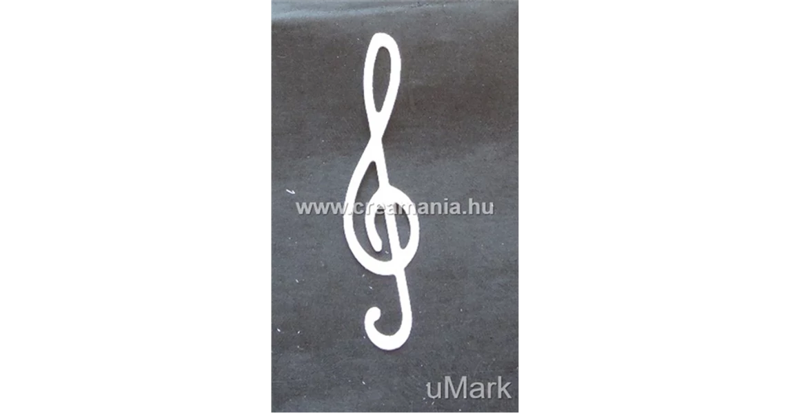 Papírkivágás violin kulcs 3 db/cs - 60 Ft